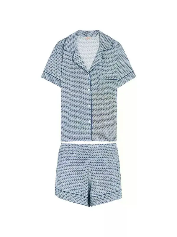 Eberjey Gisele Pajama Set - Blue