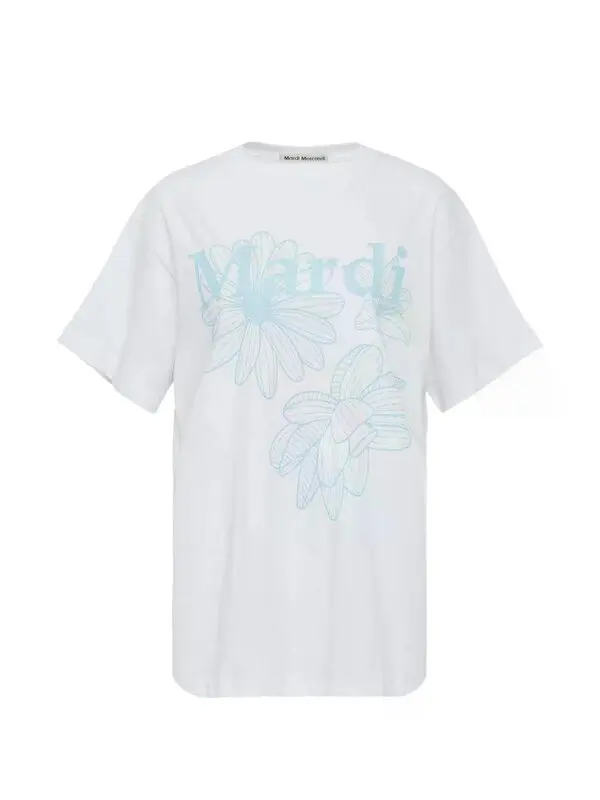 MARDI MERCREDI Floral Print T-shirt