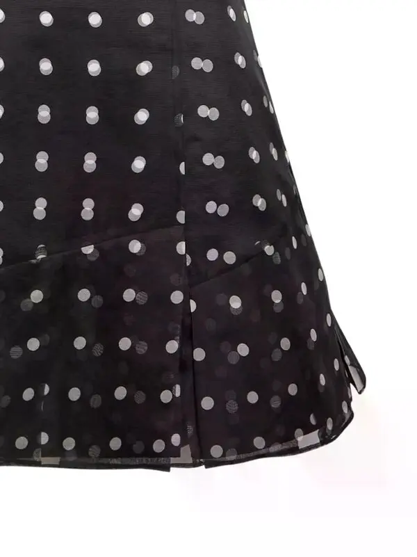 EMILIA WICKSTEAD Jueelee Polka-dot Mini Dress