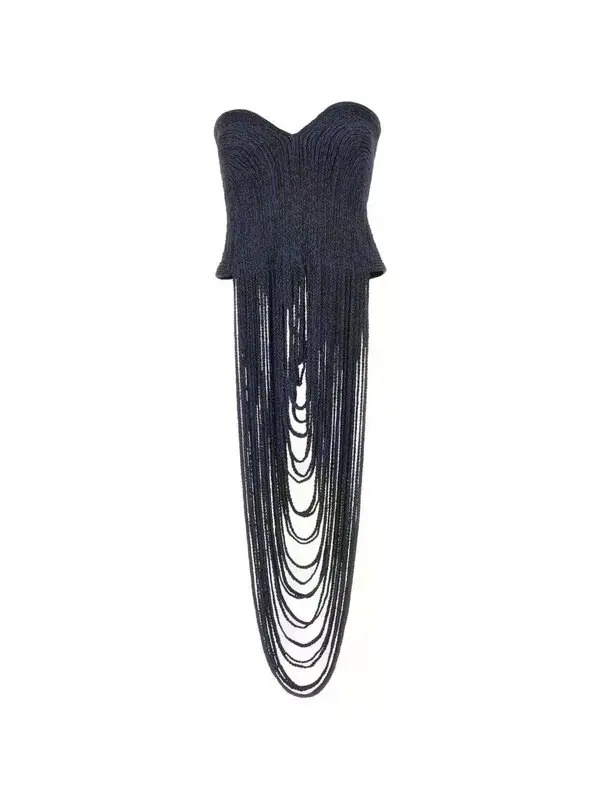 BLESS Talara Fringe-detail Top