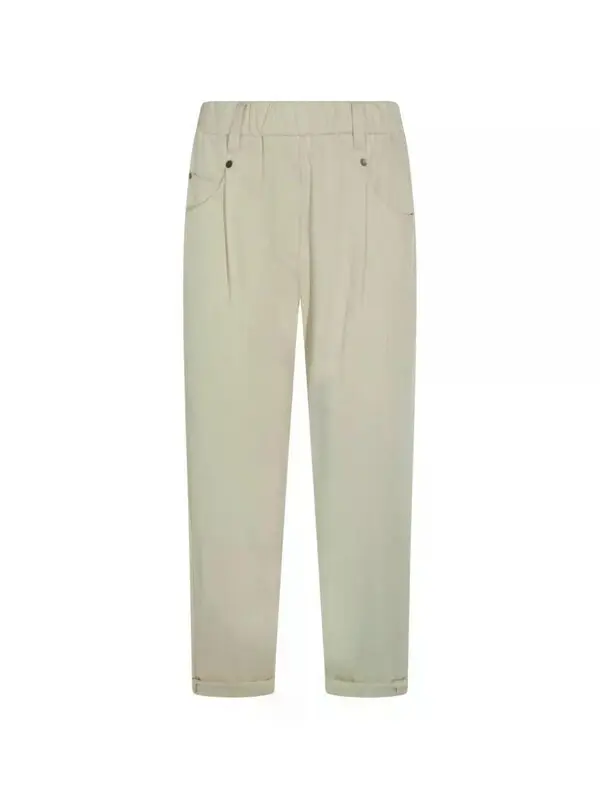 Brunello Cucinelli Tapered Trousers - Neutrals