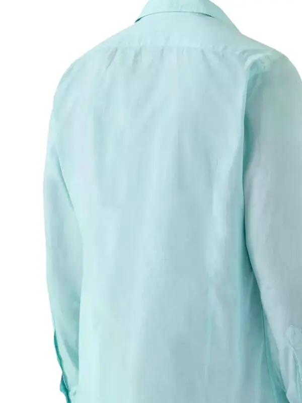 MC2 SAINT BARTH Embroidered-logo Cotton Shirt