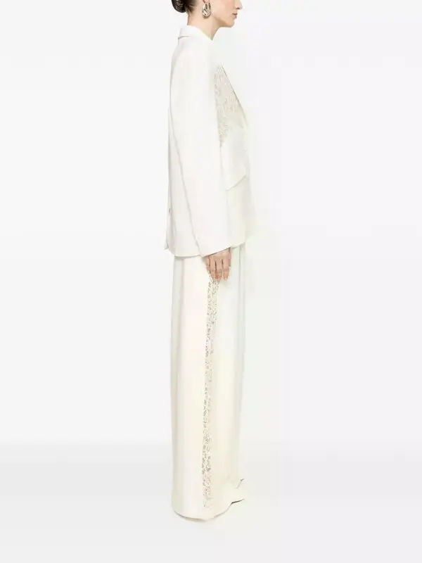 NISSA Lace-insert Blazer