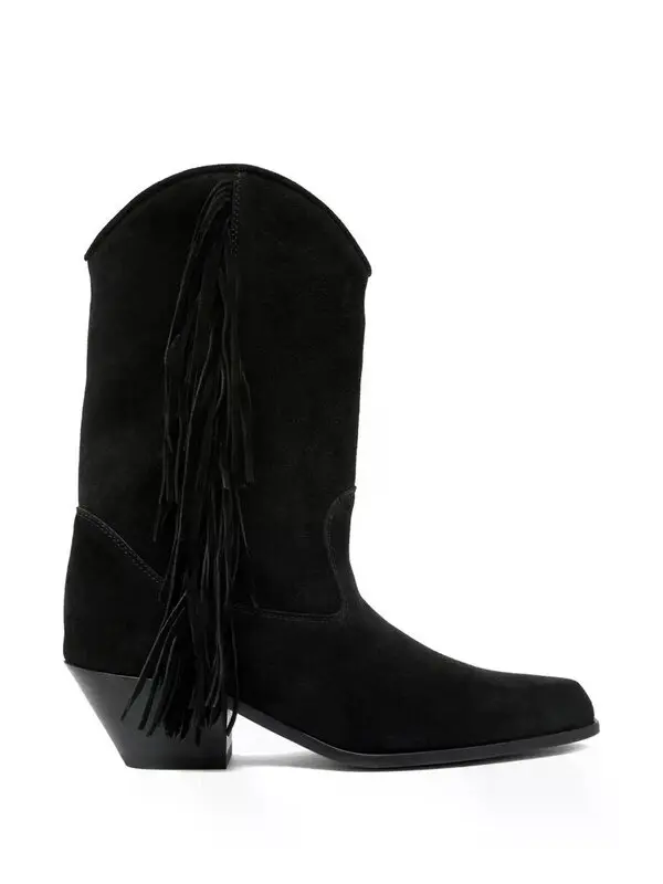 VIC MATIE Dallas Fringe-detail Suede Boots