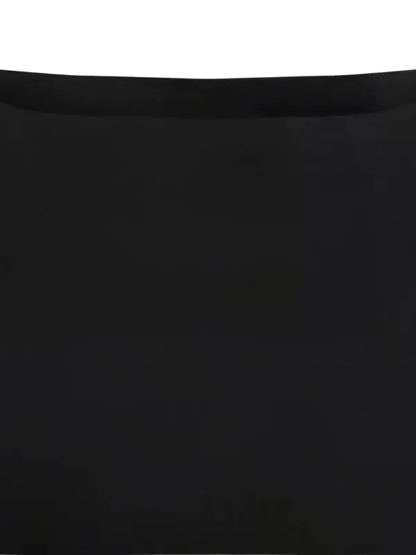DOUUOD Drawstring-hem Puff-sleeve Blouse