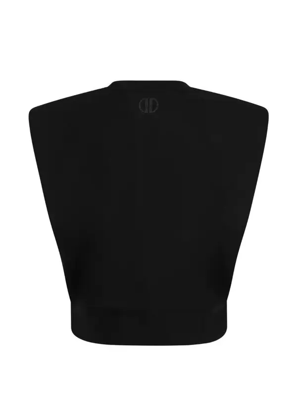 DOUUOD Padded-shoulder Vest