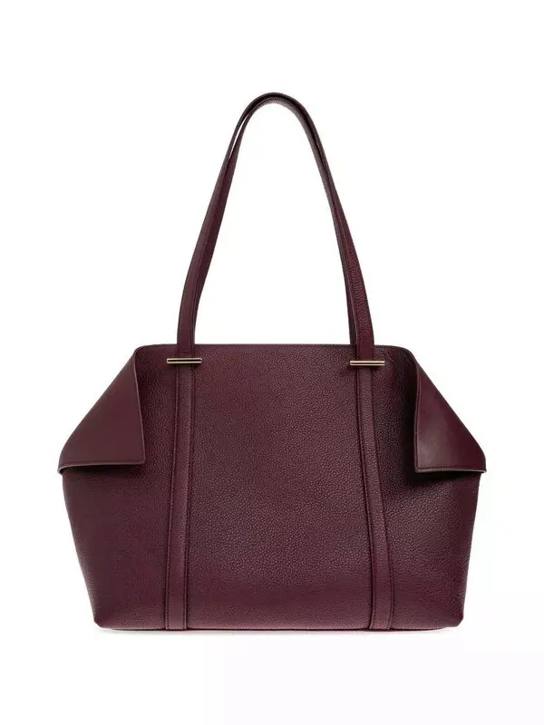 FERRAGAMO Grainy Leather Tote Bag