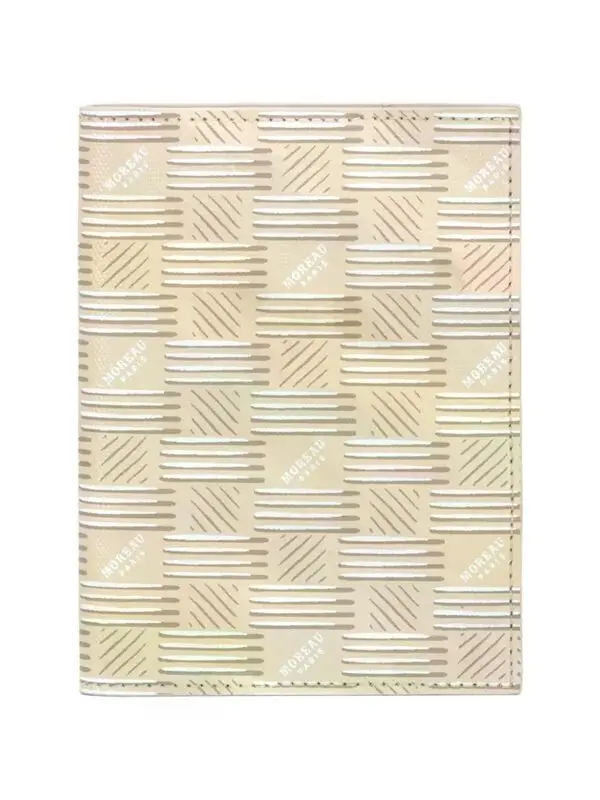 Moreau Printed Passport Holder - Neutrals