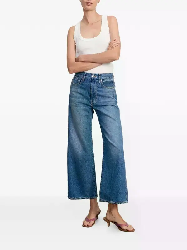 Veronica Beard Wide-leg Taylor Palazzo Pants - Blue