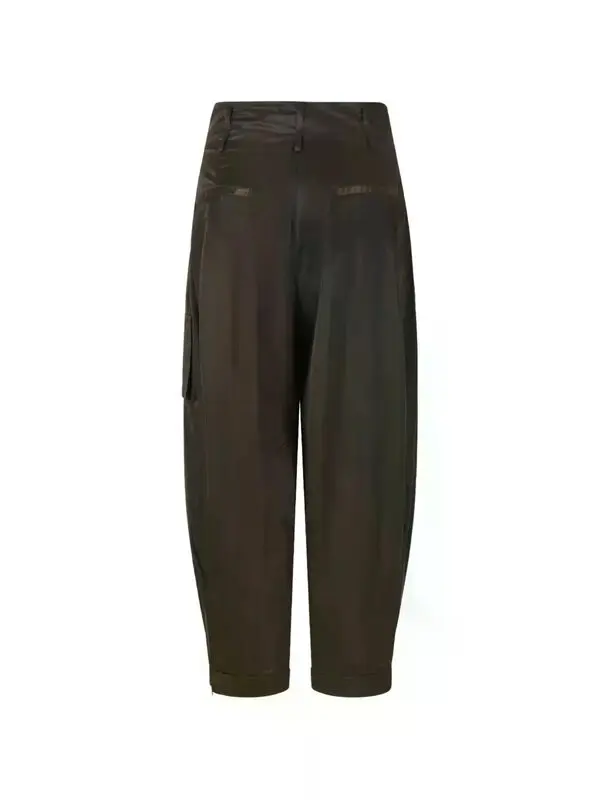 HUI MILANO Pleated Zip-detail Cargo Pants