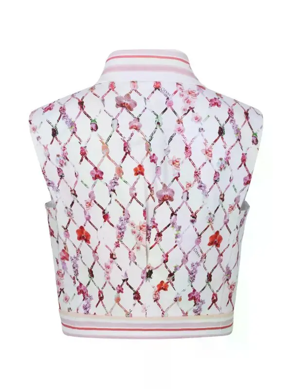 GENNY Floral-print Sleeveless Top