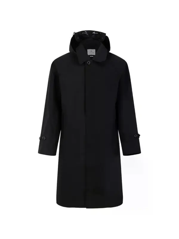 C.P. COMPANY Goggle Coat - Black