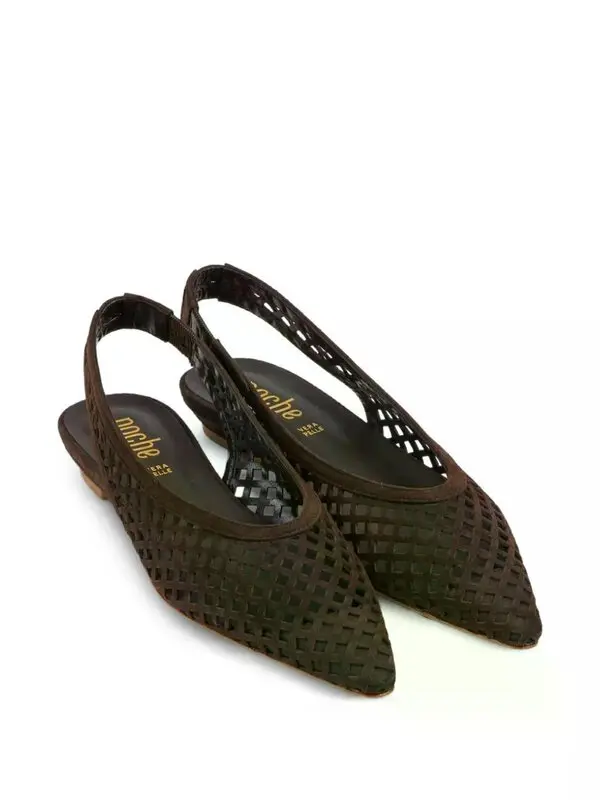 POCHE PARIS Cut-out Slingback Pumps