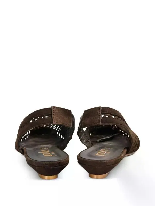 POCHE PARIS Cut-out Slingback Pumps