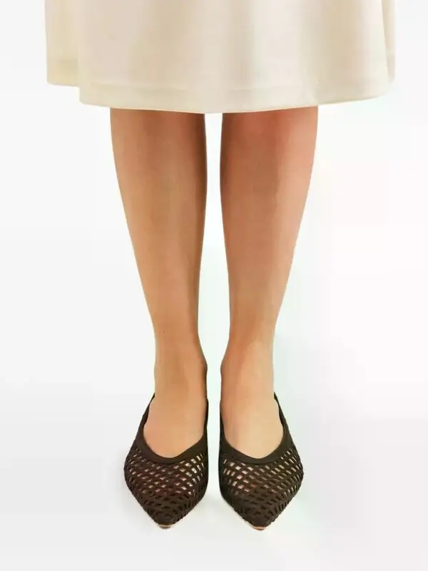 POCHE PARIS Cut-out Slingback Pumps