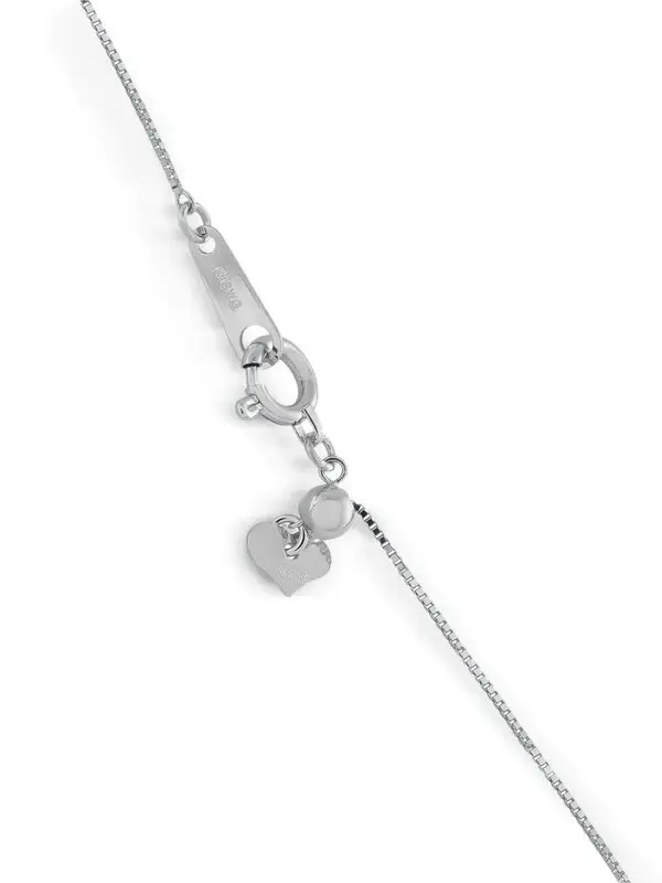 LB EXCLUSIVE 18k White Gold Peridot And Diamond Necklace