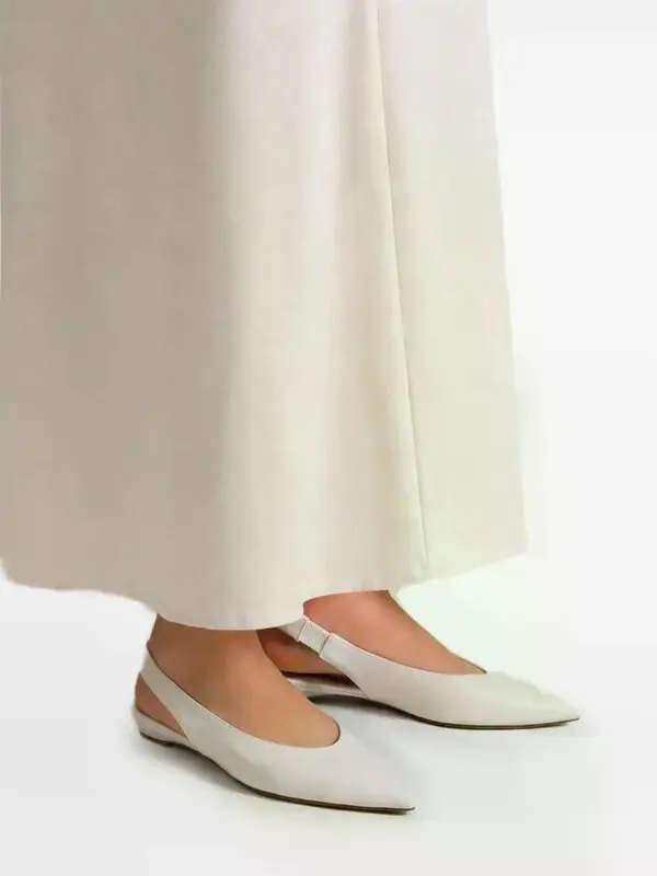 POCHE PARIS Pointed-toe Slingback Pumps
