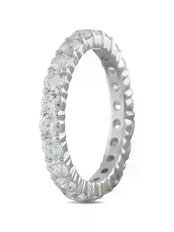 LB EXCLUSIVE Diamond Eternity Ring - Silver
