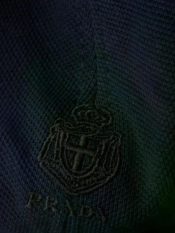 Prada Piqué Baseball Cap - Blue