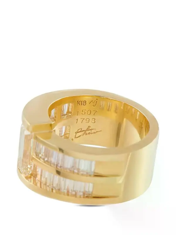 LB EXCLUSIVE 18k Yellow Diamond Ring