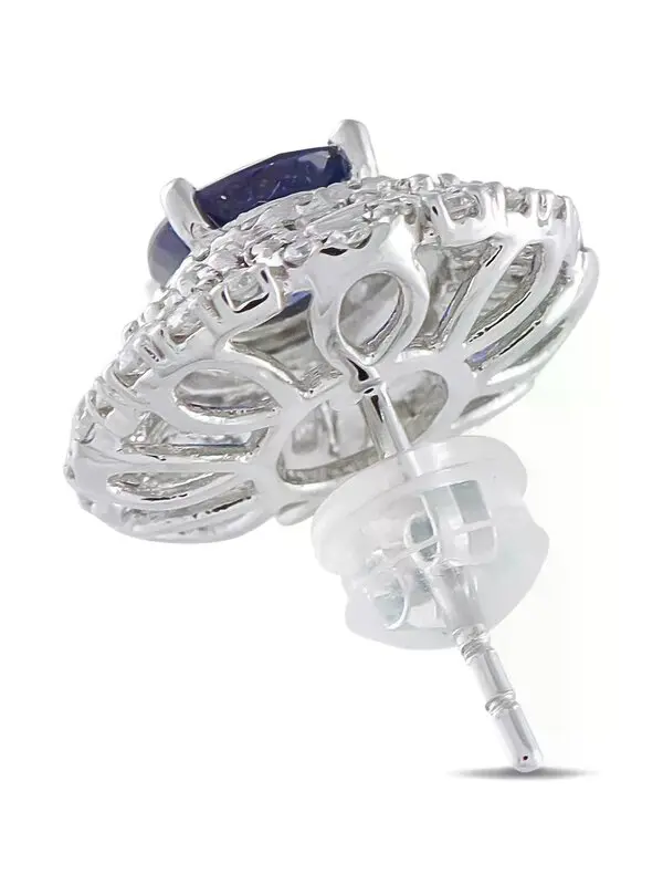 LB EXCLUSIVE Sapphire And Diamond Earrings