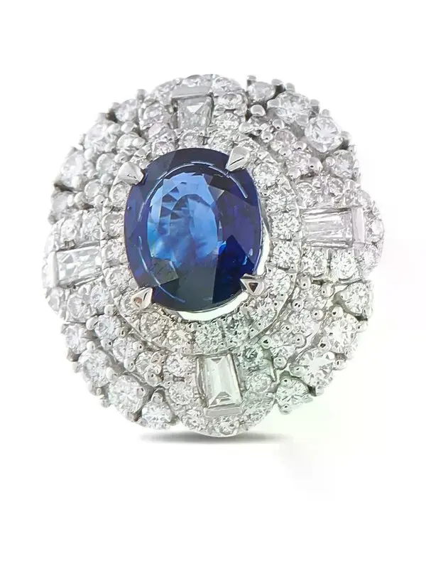 LB EXCLUSIVE Sapphire And Diamond Earrings