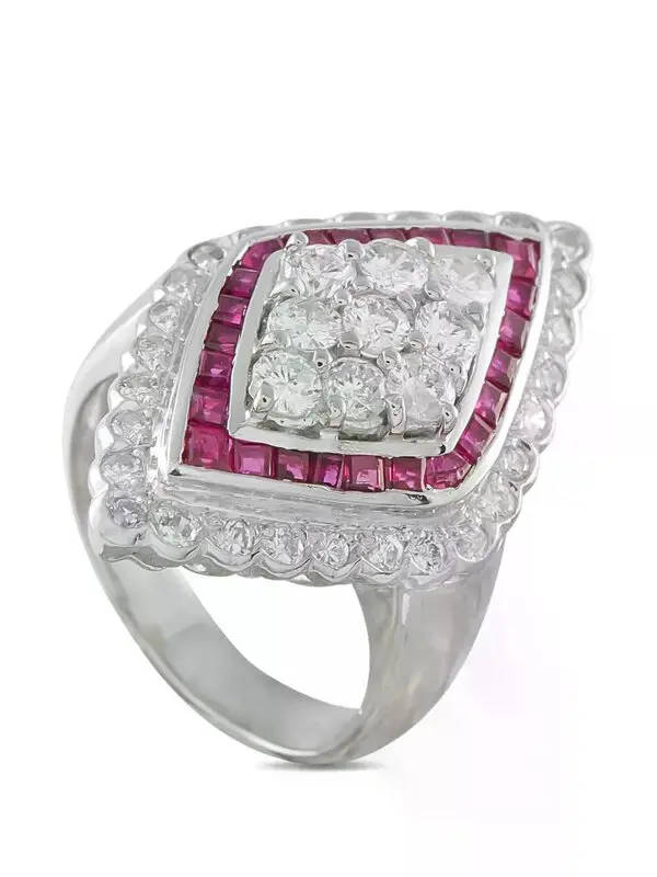 LB EXCLUSIVE Diamond And Ruby Ring