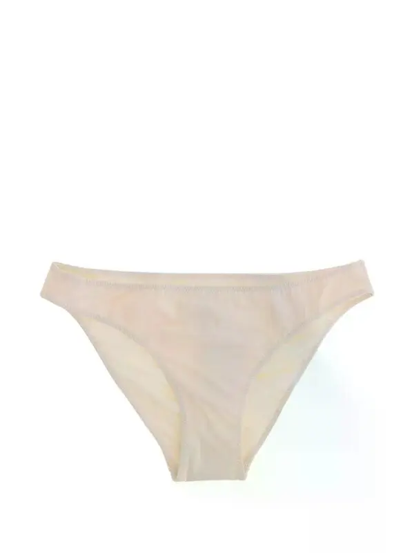 MC2 SAINT BARTH Logo-detail Bikini Bottom - Neutrals