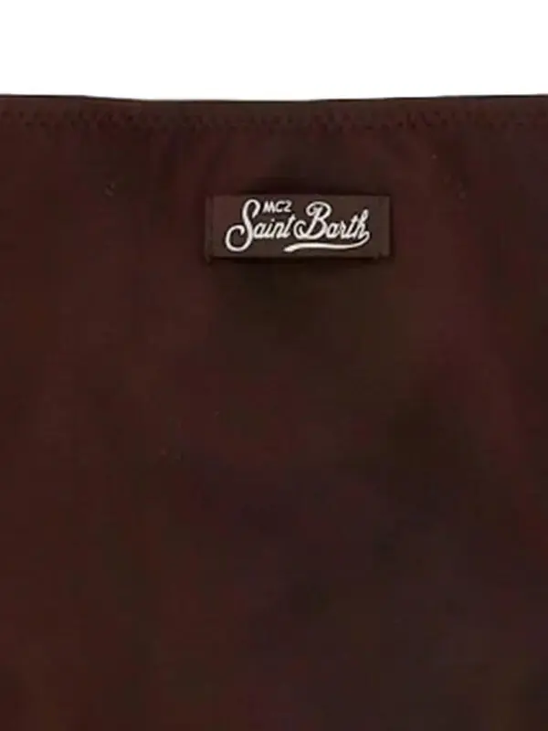 MC2 SAINT BARTH Logo-detail Bikini Bottoms