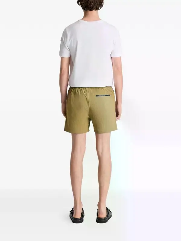 Fusalp Crinkled-texture Swim Shorts - Yellow