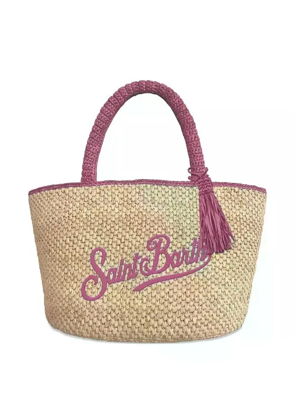 MC2 SAINT BARTH Logo-embroidered Tote Bag