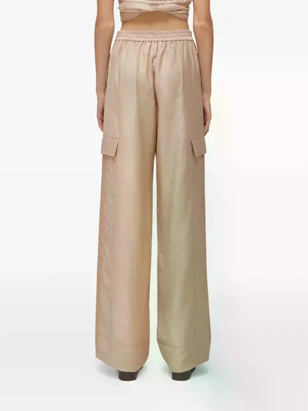 BLUGIRL Lace-trim Cargo Pants