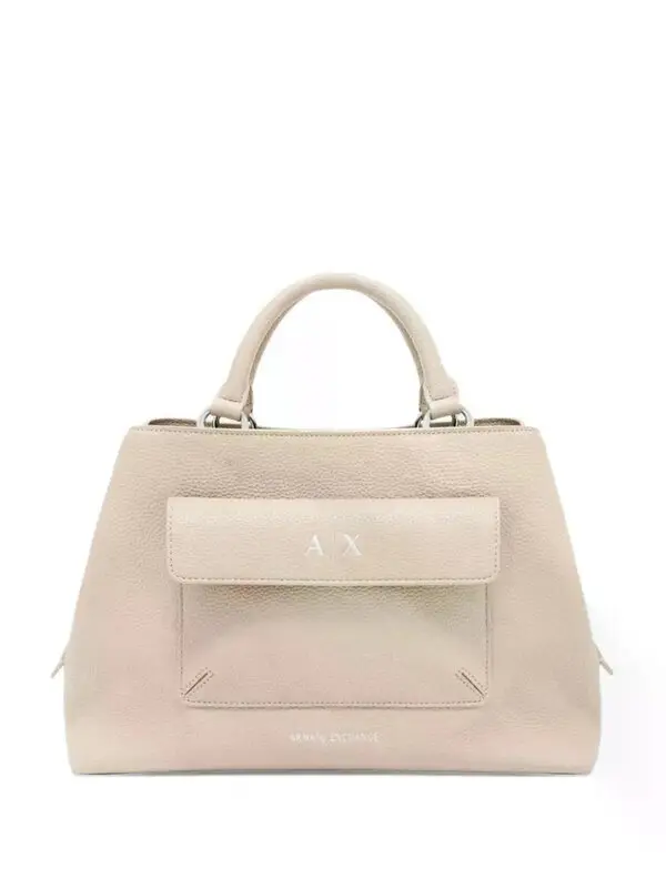 Armani Exchange Logo-detail Cross Body Bag - Neutrals