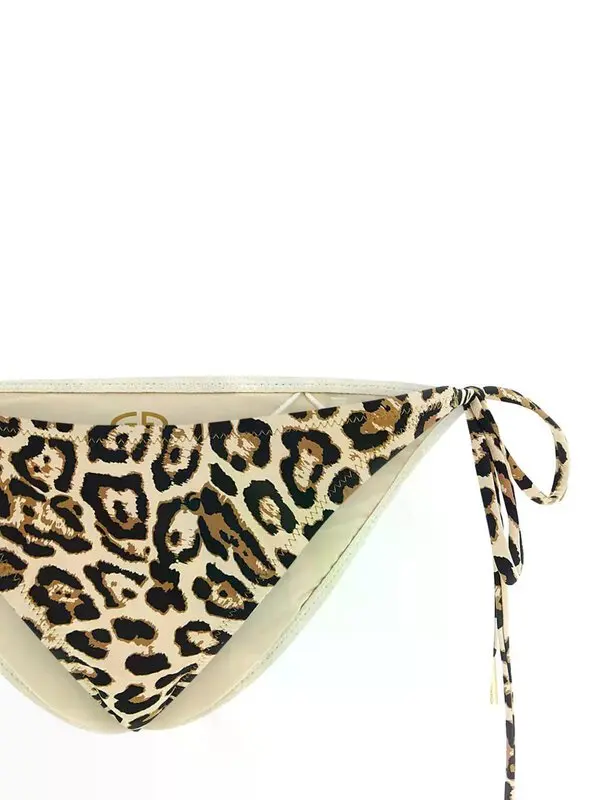 Goldbergh Féroce Jaguar-print Bikini Briefs