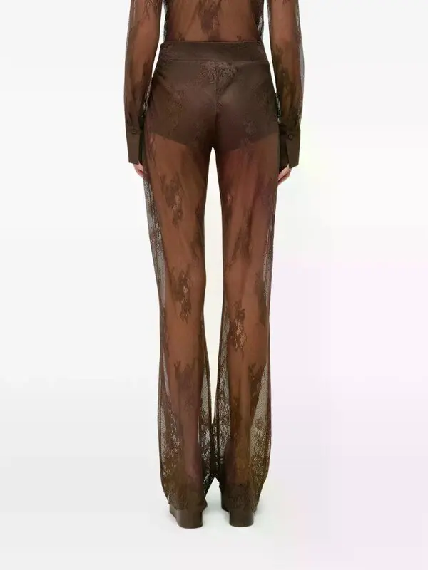BLUGIRL Floral-lace Trousers