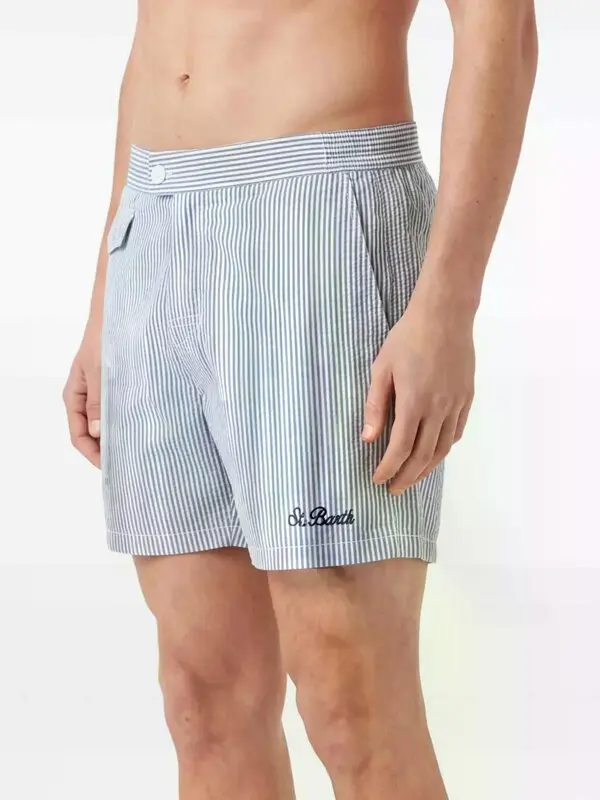MC2 SAINT BARTH Striped Swim Shorts