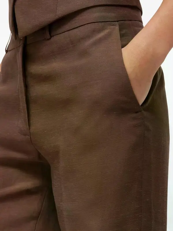 BLUGIRL Pressed-crease Cargo Trousers