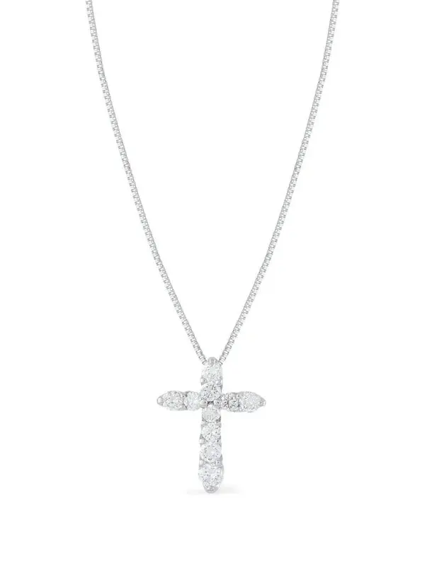 LB EXCLUSIVE Diamond Cross Pendant Necklace