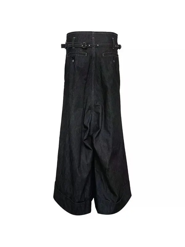 Junya Watanabe Belted Turn-up Cuff Jeans