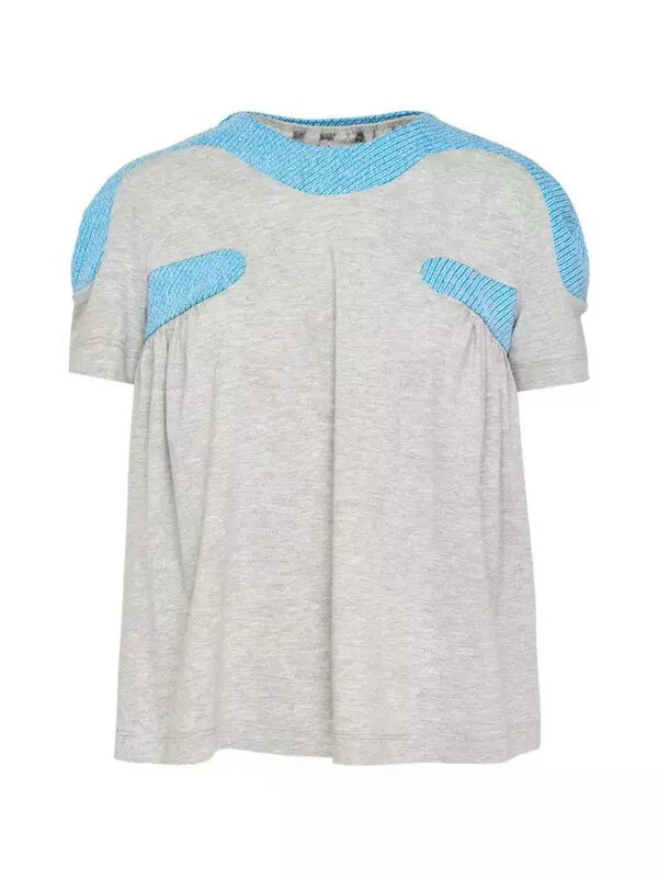 Ashley Williams Panelled Pillbox T-shirt