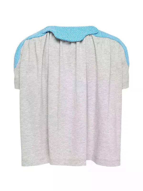 Ashley Williams Panelled Pillbox T-shirt