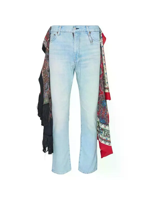 Junya Watanabe X Levi's Scarf-detail Jeans