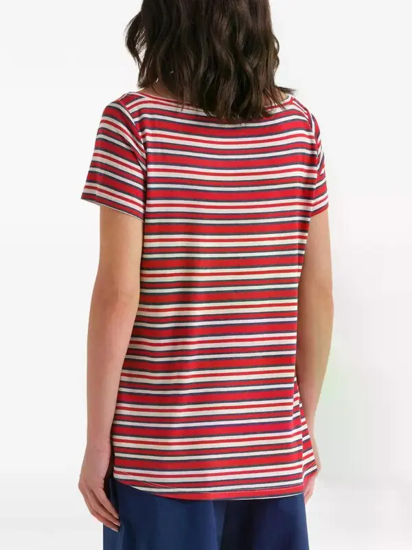 Malìparmi Striped T-shirt - Red
