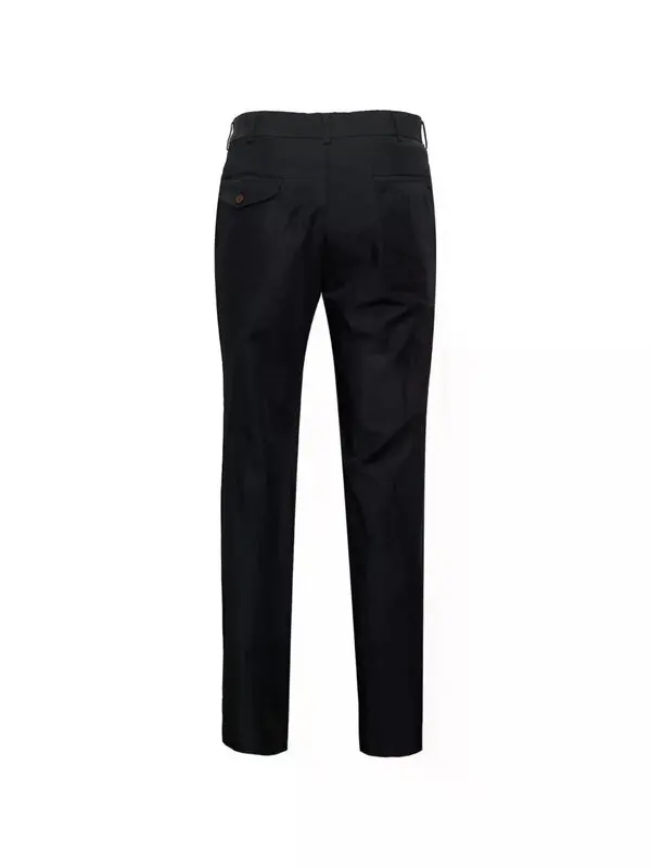 Comme Des Garçons Twill Button Trousers