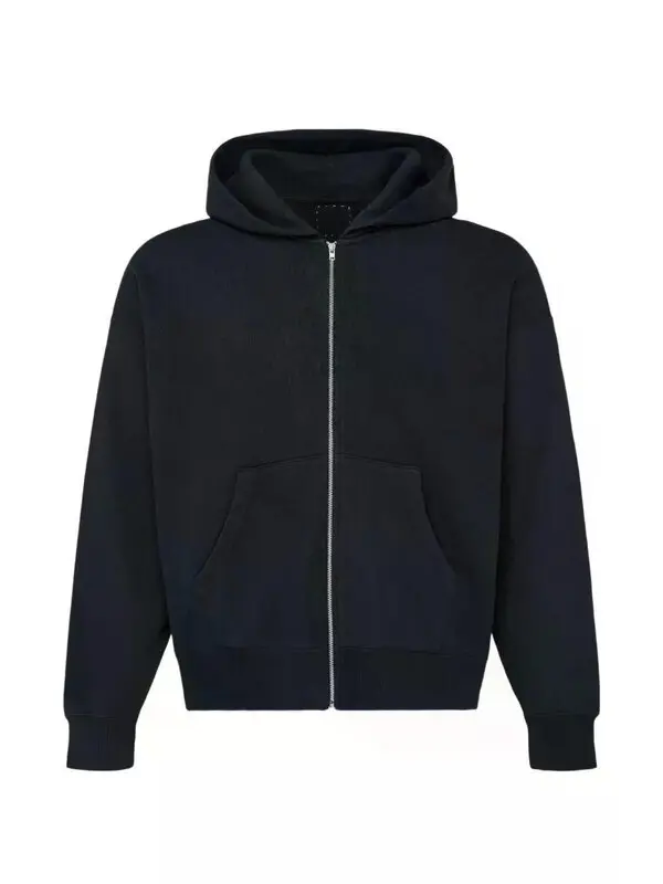 Visvim Ultimate Jumbo Zip-up Hoodie - Black
