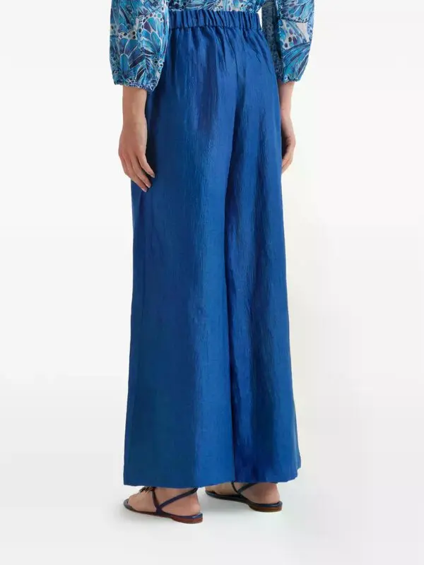 Malìparmi Floral-jacquard Trousers