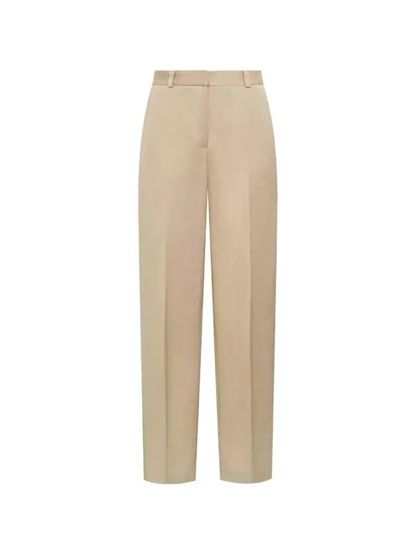 Malìparmi Pressed-crease Straight-leg Trousers