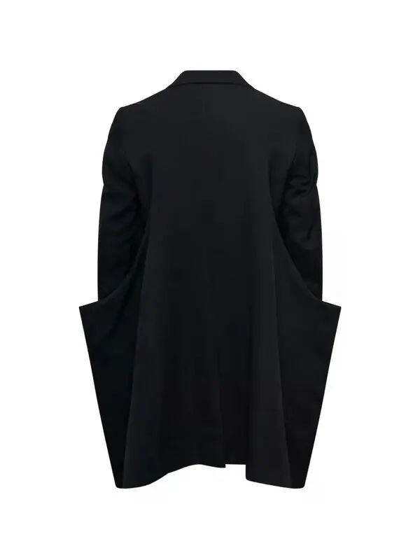 Comme Des Garçons Relaxed-fit Draped Coat