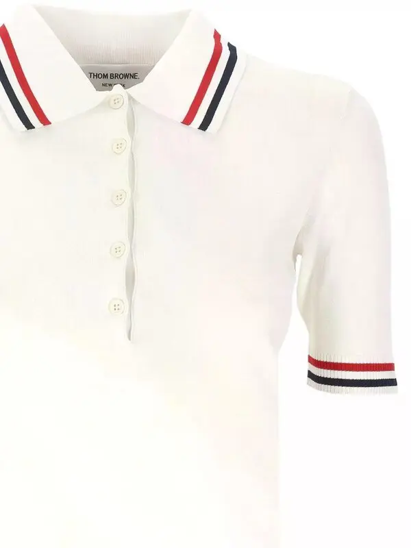 Thom Browne Striped Polo Shirt