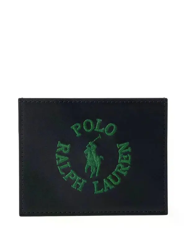 Polo Ralph Lauren Leather Card Holder - Blue